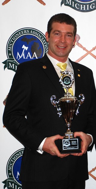 John Beechy, Michigan Ringman Champion 2014 – Michigan Auctioneers