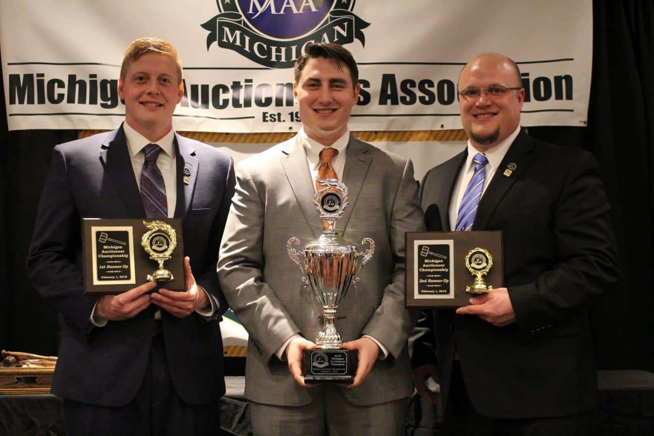 Michigan Auctioneer Champion 2018 – Michigan Auctioneers