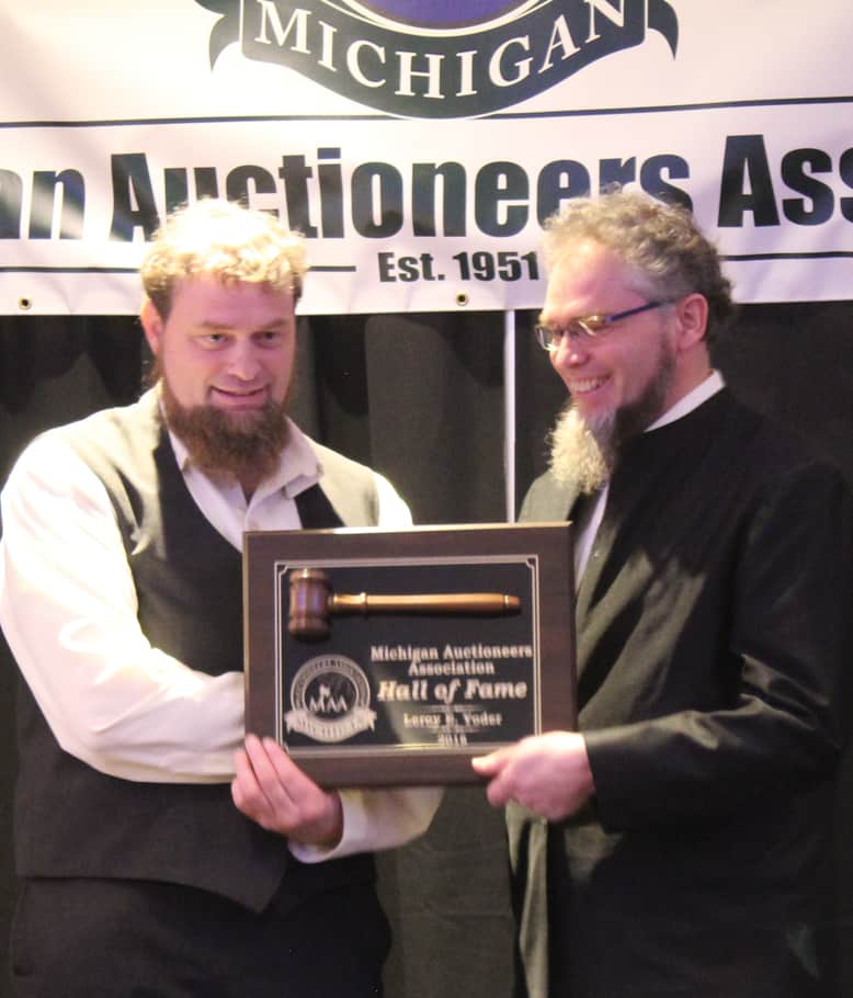 Leroy Yoder, 2018 MAA Hall of Fame Inductee – Michigan Auctioneers